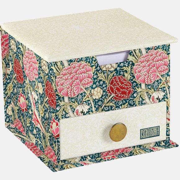 William Morris | Office | New William Morris Memo Cube With Storage Drawer | Poshmark